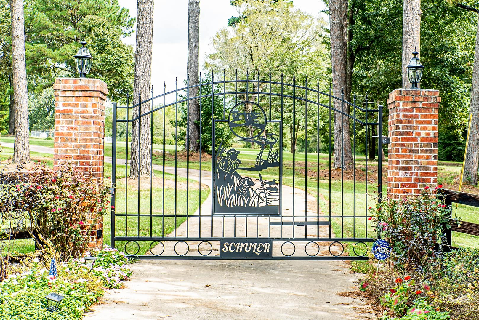 Entry Gates - Silver Star Fabrication - Custom Iron Gate for your home ...
